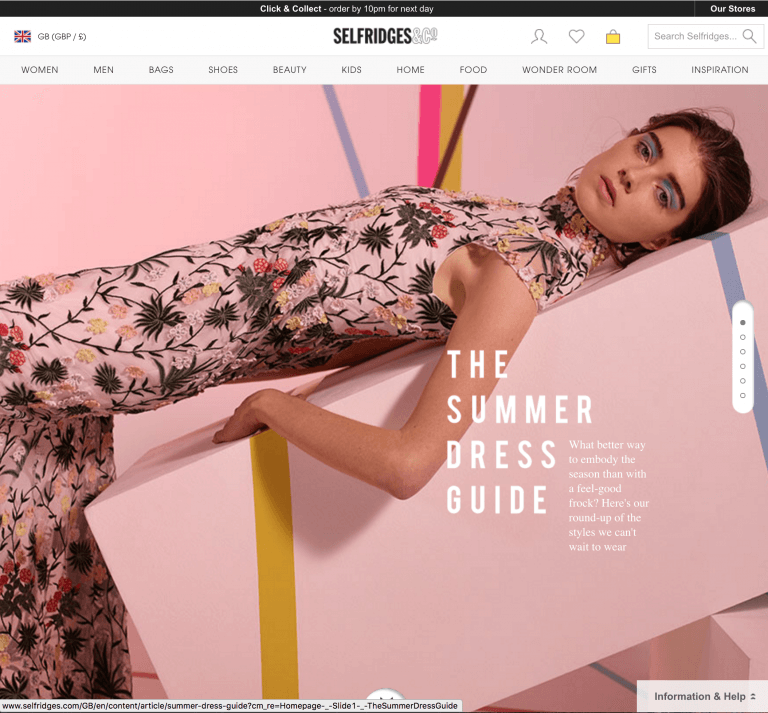 Selfridges – Tech eCom - No#1 eCommerce Consultant and Expert Business ...